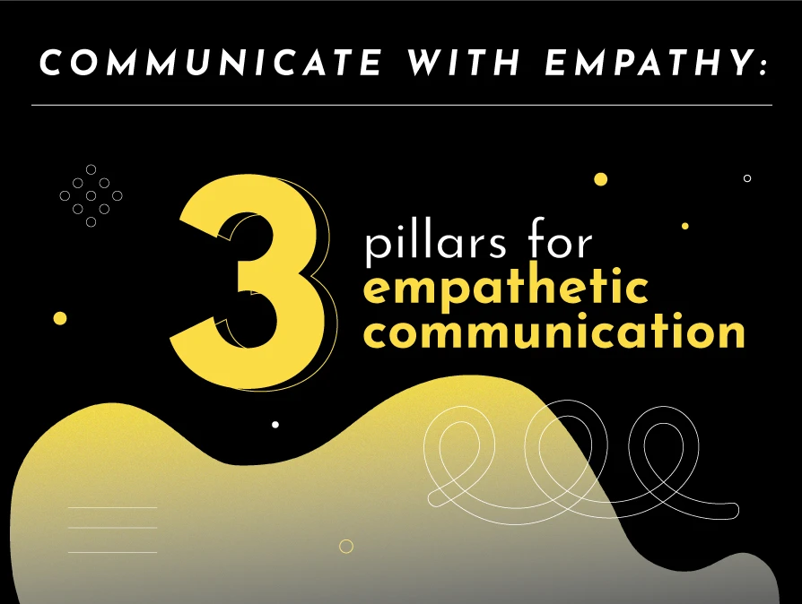 Communicate with empathy: the 3 pillars for communication